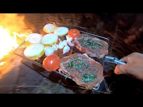 Primitive Campfire Cooking System - The Zalderan Grill